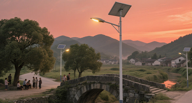 Benefits of Using Solar Street Light in Rural Areas